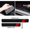 4Pcs Car Door Sill Protector for Dodge Charger Challenger Durango ...