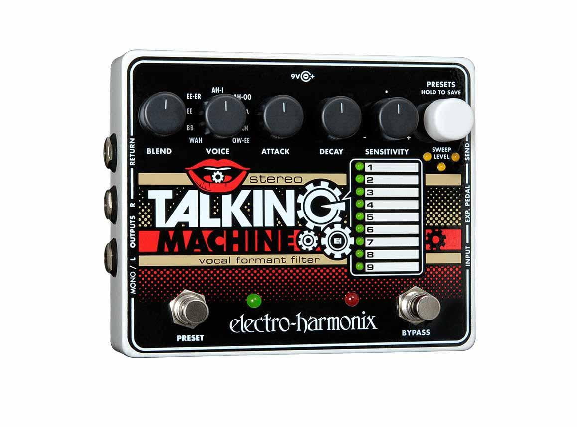 Electro-Harmonix Stereo Talking Machine Guitar Effect Pedal - Walmart.com