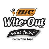BIC Wite-Out Mini Twist Correction Tape, Dry, Office Supplies, 2 Count ...