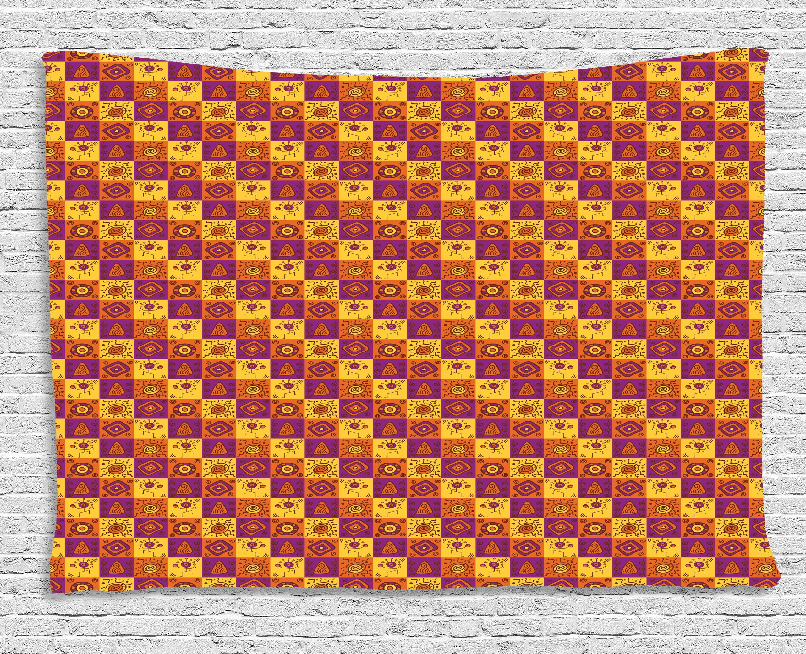 Tribal Tapestry, Funky African Primitive Spiritual Forms Ethnic ...