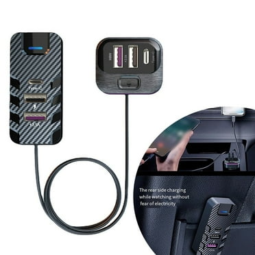 Aduro 5-Port USB Mobile Car Charger for Simultaneous Charging - Walmart.com