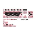 138/158 Key Profile Black Theme Keycaps Heat Sublimation Keycap Set for ...
