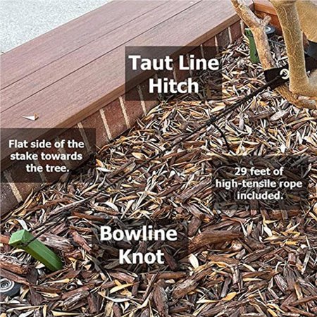 Professional Finish Tree Stakes Kit Plant Support Tree Stakes with ...