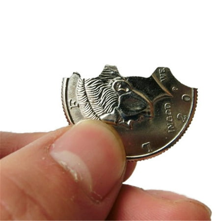 Magic Coins & Paper Money Bite Restored Illusion Coin for Magic Show ...