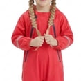 AHTJRT Kids Rain Suit Unisex Boys Girls Zipper One Piece Hoodies ...