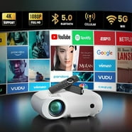 "HP CC200 FHD LCD LED Projector with Roku Express HD Streaming Player ...