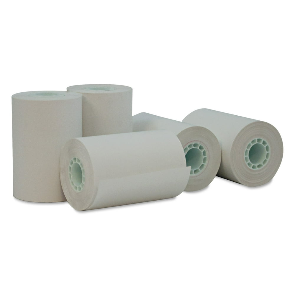 Universal One Single-Ply Thermal Paper Rolls, 2-1/4" x 55', White, 50 ...