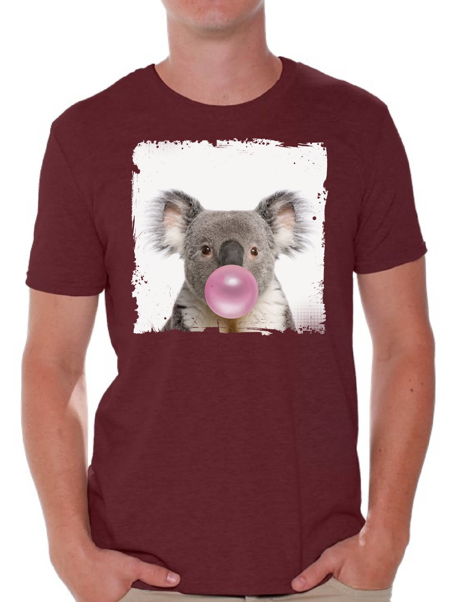 Awkward Styles Lovely Koala Tshirt Koala with Pink Gum T Shirt Koala ...