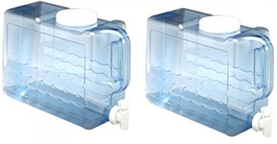 Arrow Plastic 00744 Slimline Beverage Container, 2.5-Gallon - 2 Count ...