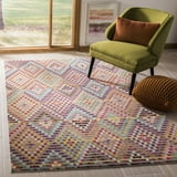 SAFAVIEH Monaco Linton Geometric Area Rug, Multi/Beige, 3' x 5 ...