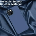 iPhone 14 Case with Screen Protector,Soft Liquid Silicone Gel Rubber ...