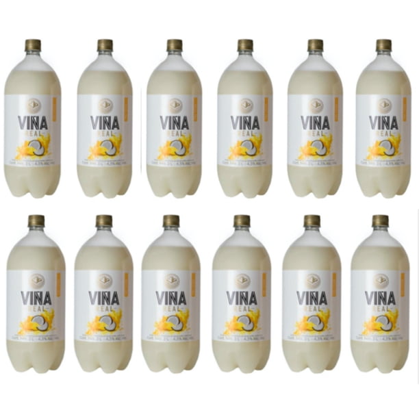 Pack de 12 Cooler Viña Real Piña Colada 2 L Genérico Piña Colada ...