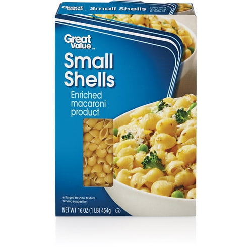 Great Value Small Shells 16 Oz - Walmart.com