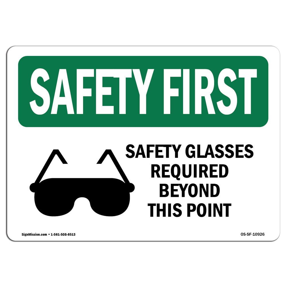 Safety Glasses Symbol