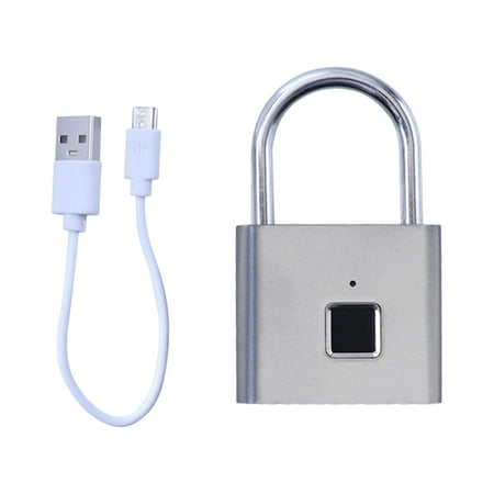 Padlock Fingerprint Ip65 Water-resistant, Anti-theft, Digital Lock ...