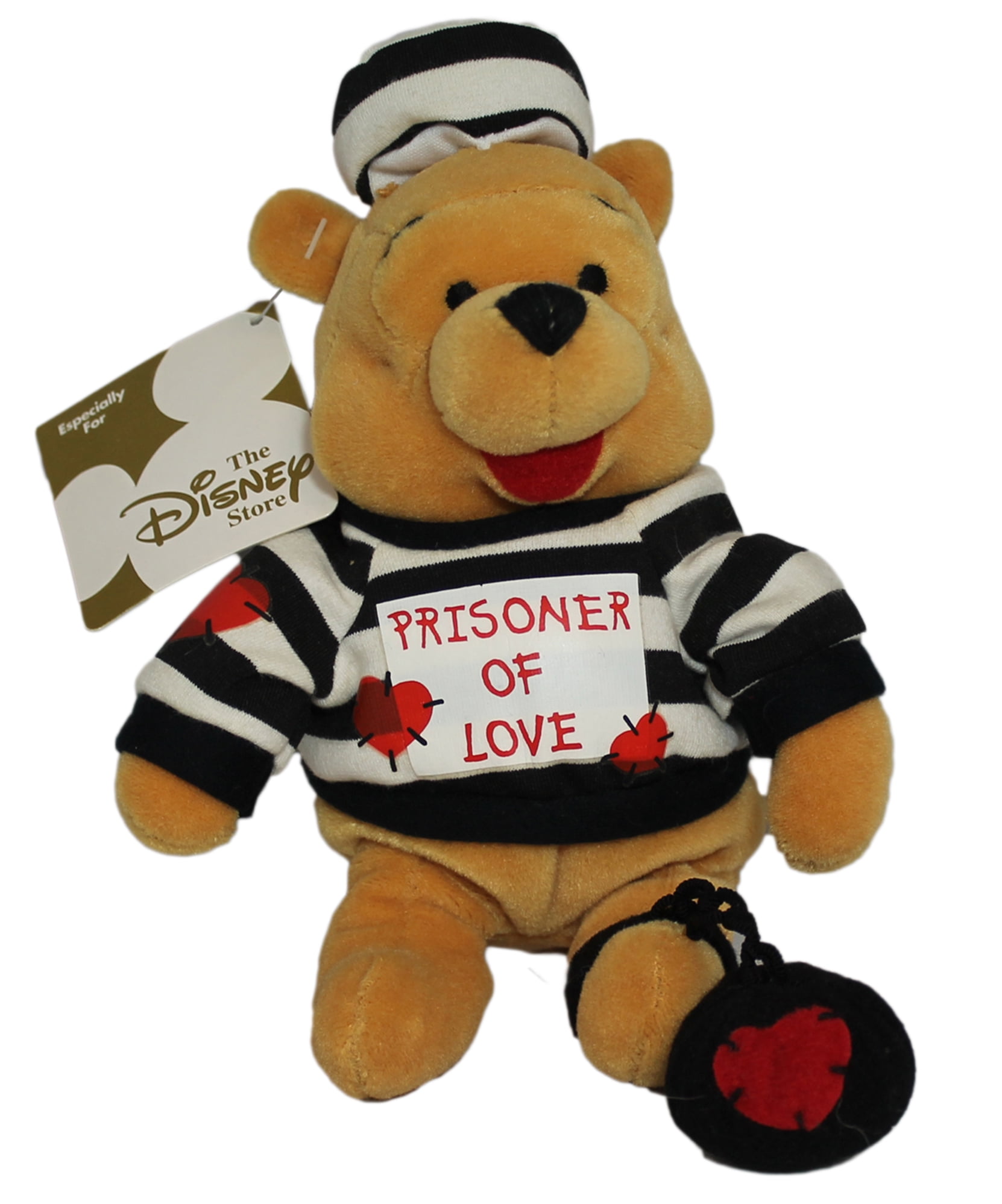 Disney Plush: Pooh Bear - Prisoner of Love | Stuffed Animal - Walmart.com