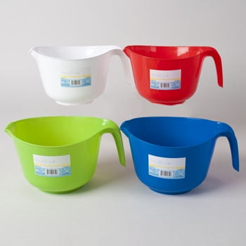MasterPan Nested Mixing and Measuring Bowl 8-Piece Set, 10", Multi ...