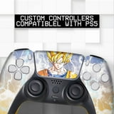 Dbz Go-Ku Custom PS-5 Controller Wireless compatible with Play-Station ...