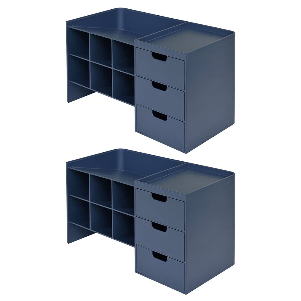 Set de 2 Organizadores de Escritorio Minimalistas LITEM | PVC ...