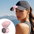 Clip on Car Air Conditioner Fan, 3 Speed USB Rechargeable Portable Mini ...