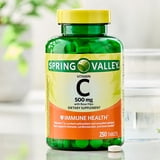 Spring Valley Vitamin C with Rose Hips Dietary Supplement Tablets for ...