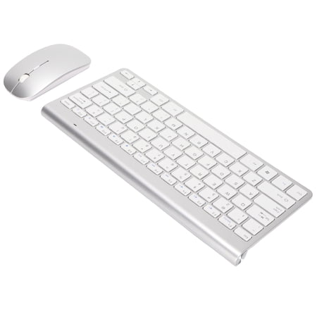 Wireless Keyboard Set, Power Saving Adjustable DPI Keyboard Mouse Combo ...