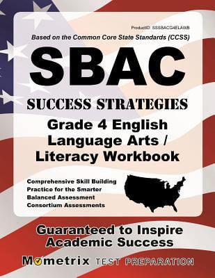 Pre-Owned Sbac Success Strategies Grade 4 English Language Arts ...