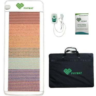 PHYMAT Amethyst Far Infrared Heating Pad - 67"x27" Large Infrared ...