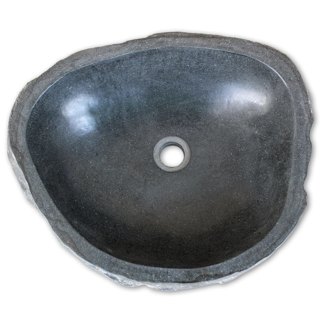 Click here for Vidaxl Wash Basin River Stone 46-52 X 35-40 X 15 C... prices