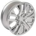 New 22 inch Aluminum Wheel for 99-22 Chevrolet Silverado 1500 Chrome ...
