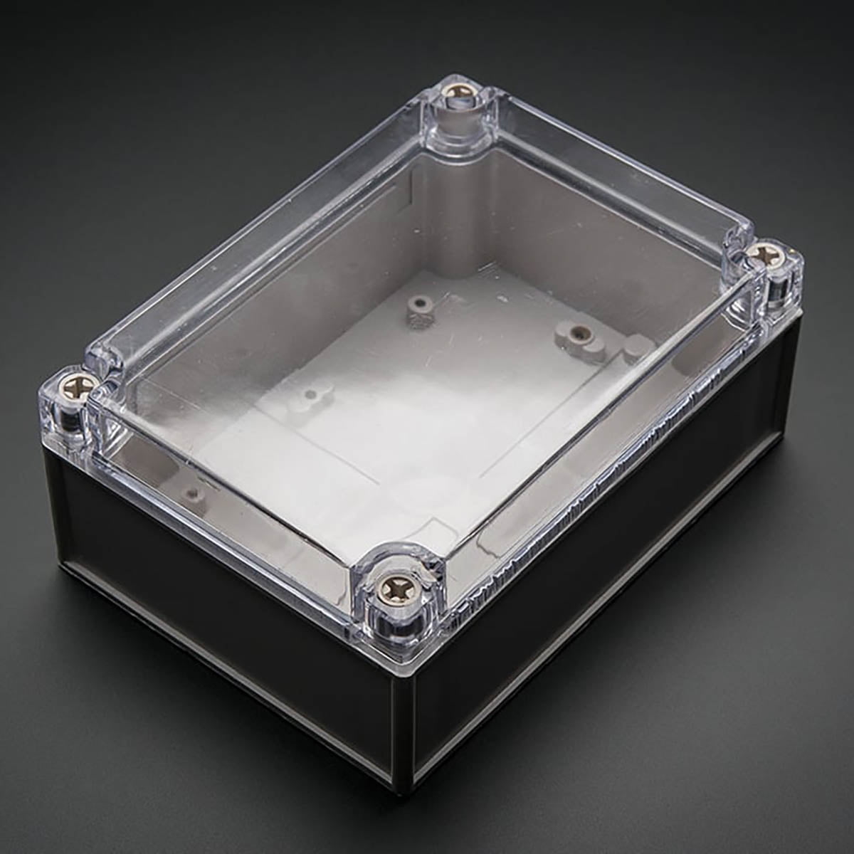 Adafruit Large Plastic Project Enclosure - Weatherproof with Clear Top ...