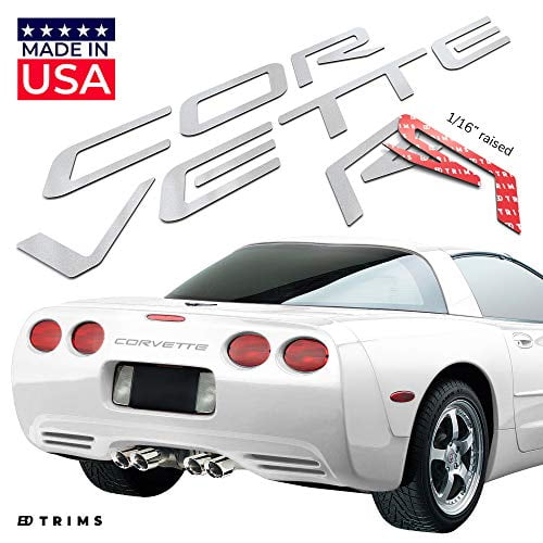 BDTrims Front and Rear Raised Letters Compatible with 1997-2004 ...