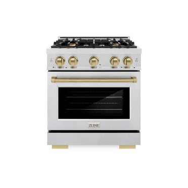 Thor Kitchen 36" Professional Free Standing Dual Fuel Range with 6 ...