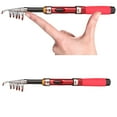 Telescopic Sea Fishing Rod Frp Ultra-Short Retractable Folding Luya Rod ...