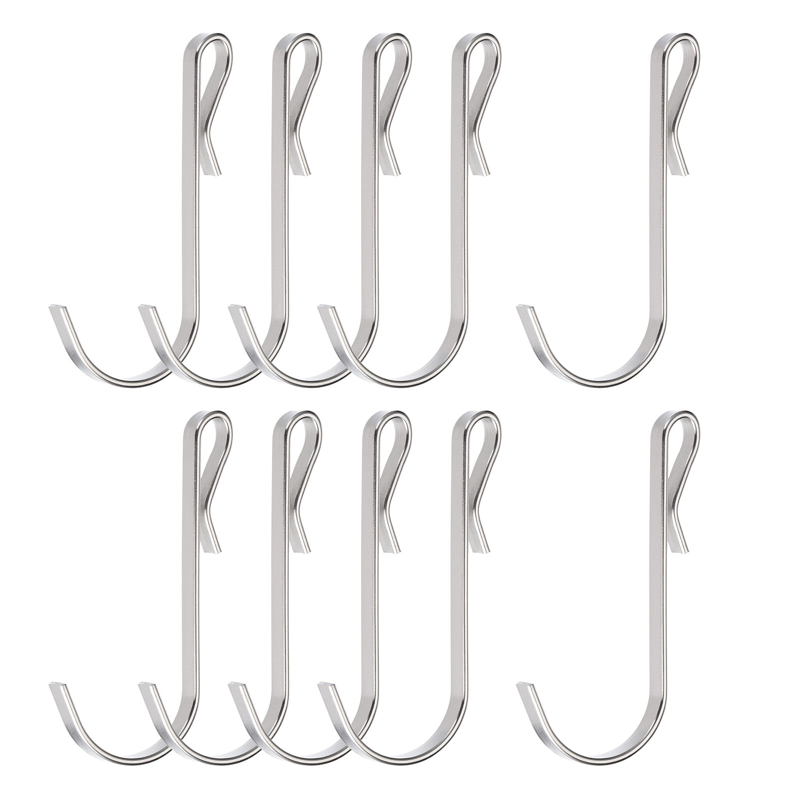 Click here for Unique Bargains 10pcs Stainless Steel J Shaped Hoo... prices