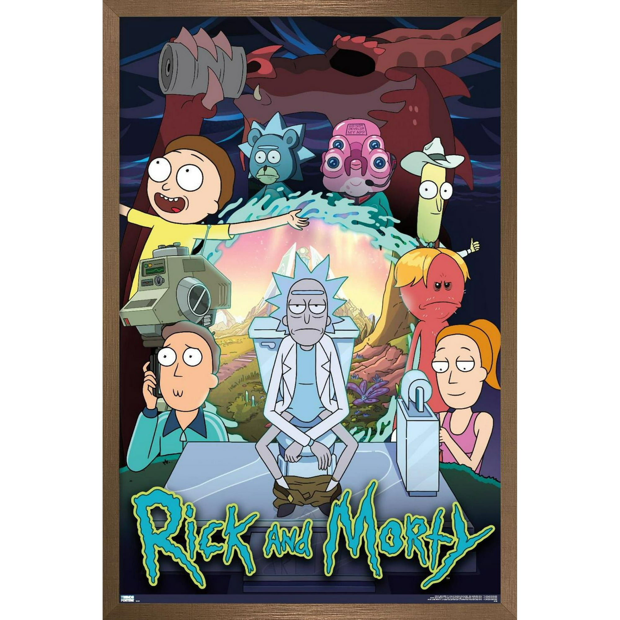 Click here for Trends International Rick And Morty - Season 4 Gro... prices