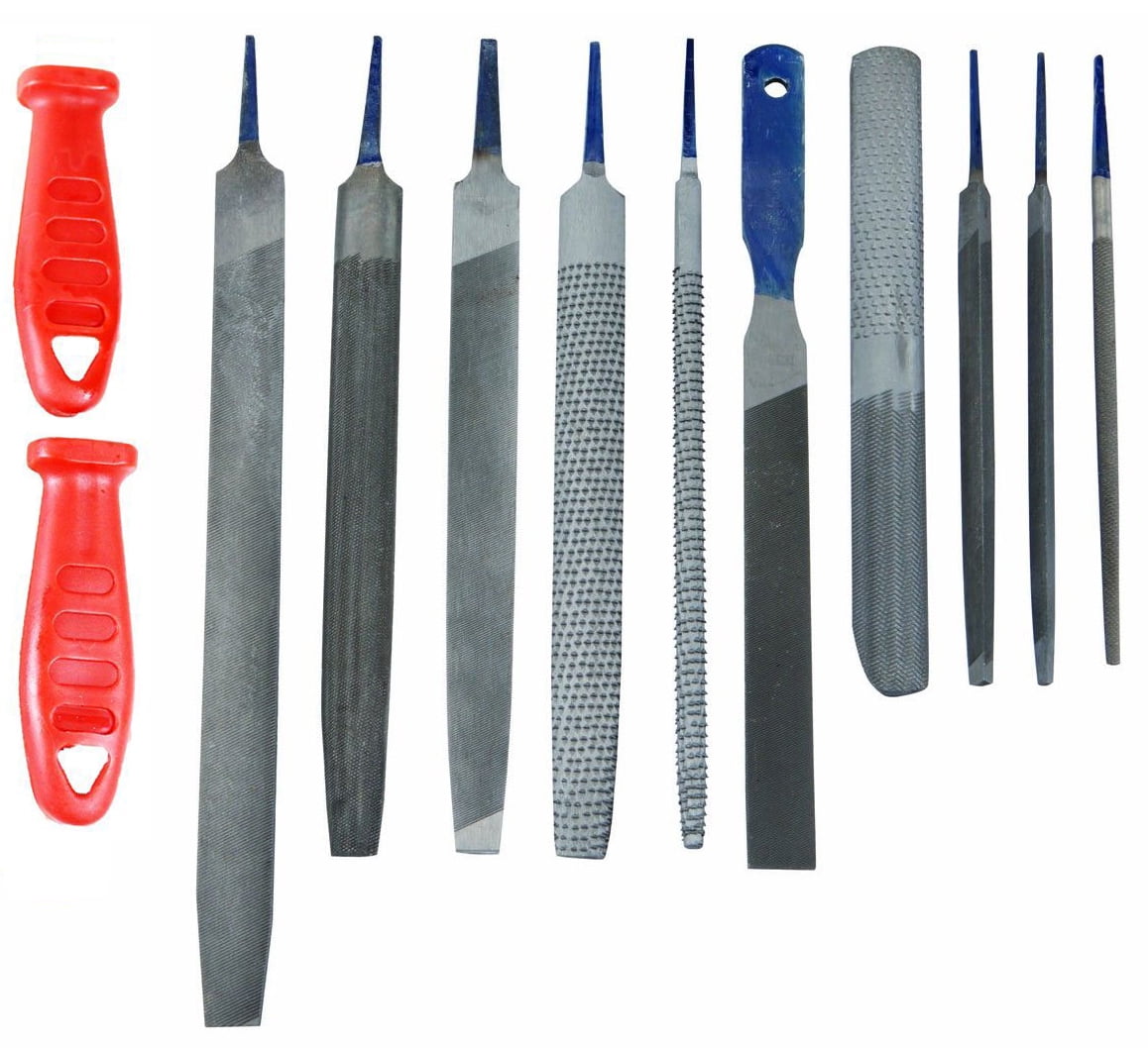 RASP FILE SET 12 PIECE PROFESSIONAL ASSORTED SHAPES - Walmart.com