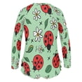 YAZAOO Swimwear Ladybug Flower Pattern For Long Sleeve One-Piece ...