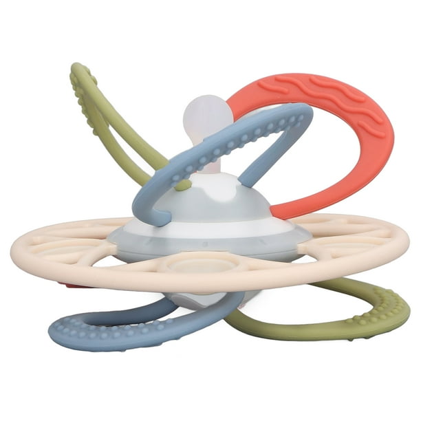 Baby Sensory Toy, Baby Teething Toy Massage Gums Crisp Sound Different ...