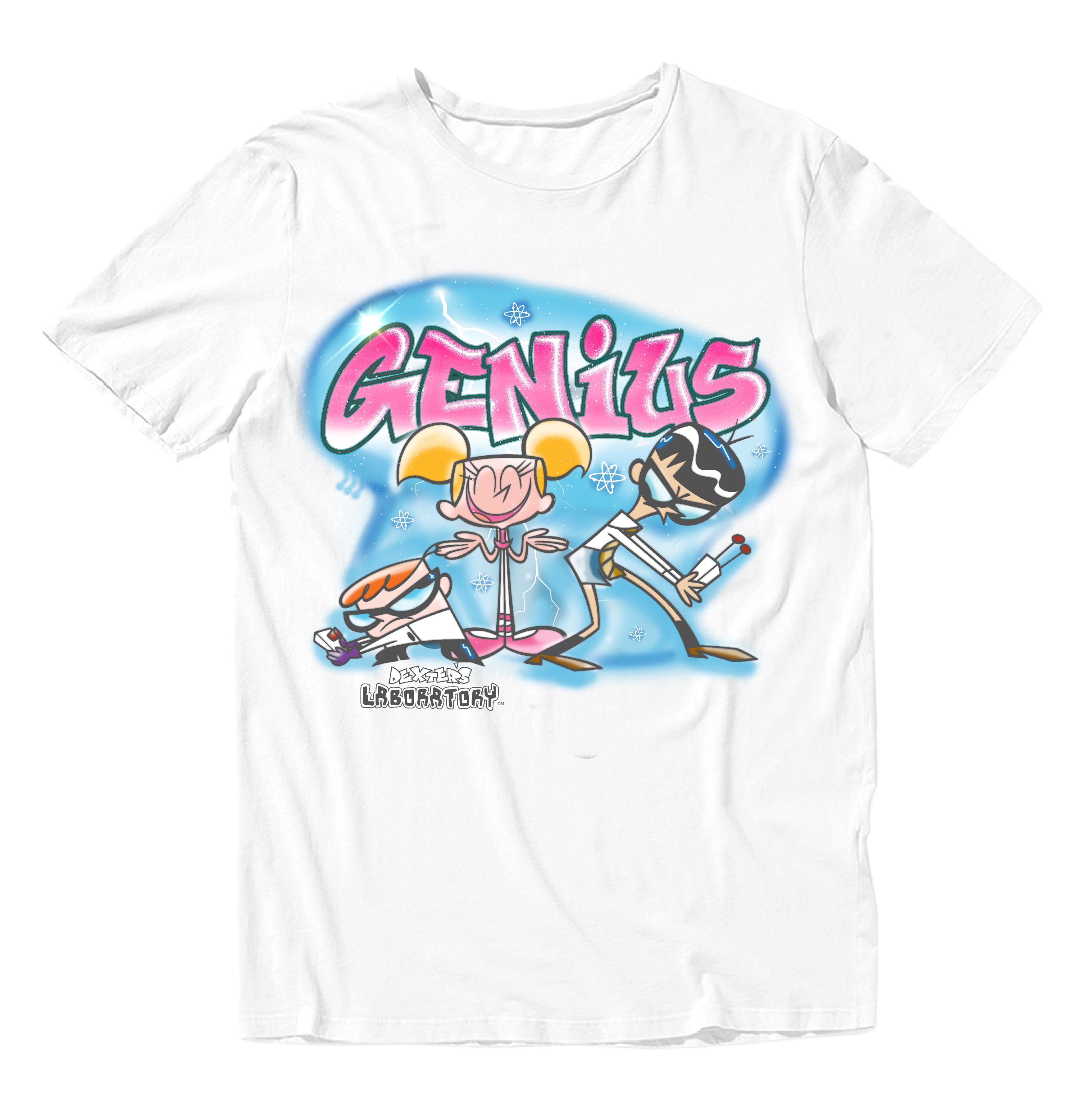 Cartoon Network Genius Dexters Laboratory Mens and Womens Short Sleeve ...