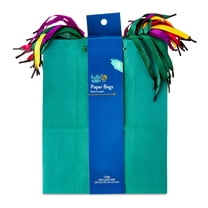 Hello Hobby X-Large Kraft Paper Gift Bags with Color Block, 10" x 13 ...