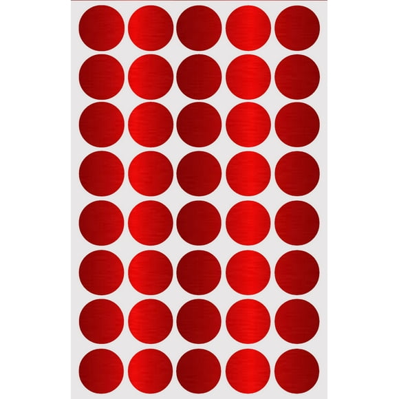 Red Dots Stickers