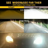For Jeep Commander 2006-2010 LED Headlight High Low Fog Light Bulbs ...