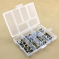 Carroterr Portable Plastic 6-Compartment Storage Container Small Case ...