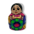 Set of 2 Mexican Handmade Salt and Pepper Shakers | Hand Painted ...