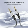 Premium Gold Plated 3.5mm Audio Cable (50 Feet) - Male to Male AUX ...