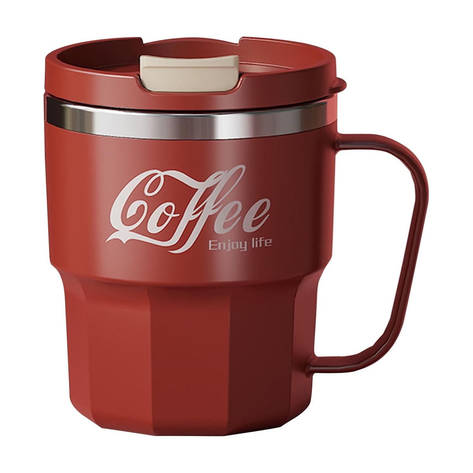 Click here for Leodye 1pcs 304 Stainless Steel Double-Layer Mug W... prices
