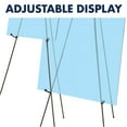 Quartet Small Portable Instant Easel 63 - Adjustable, Supports 5 lbs ...