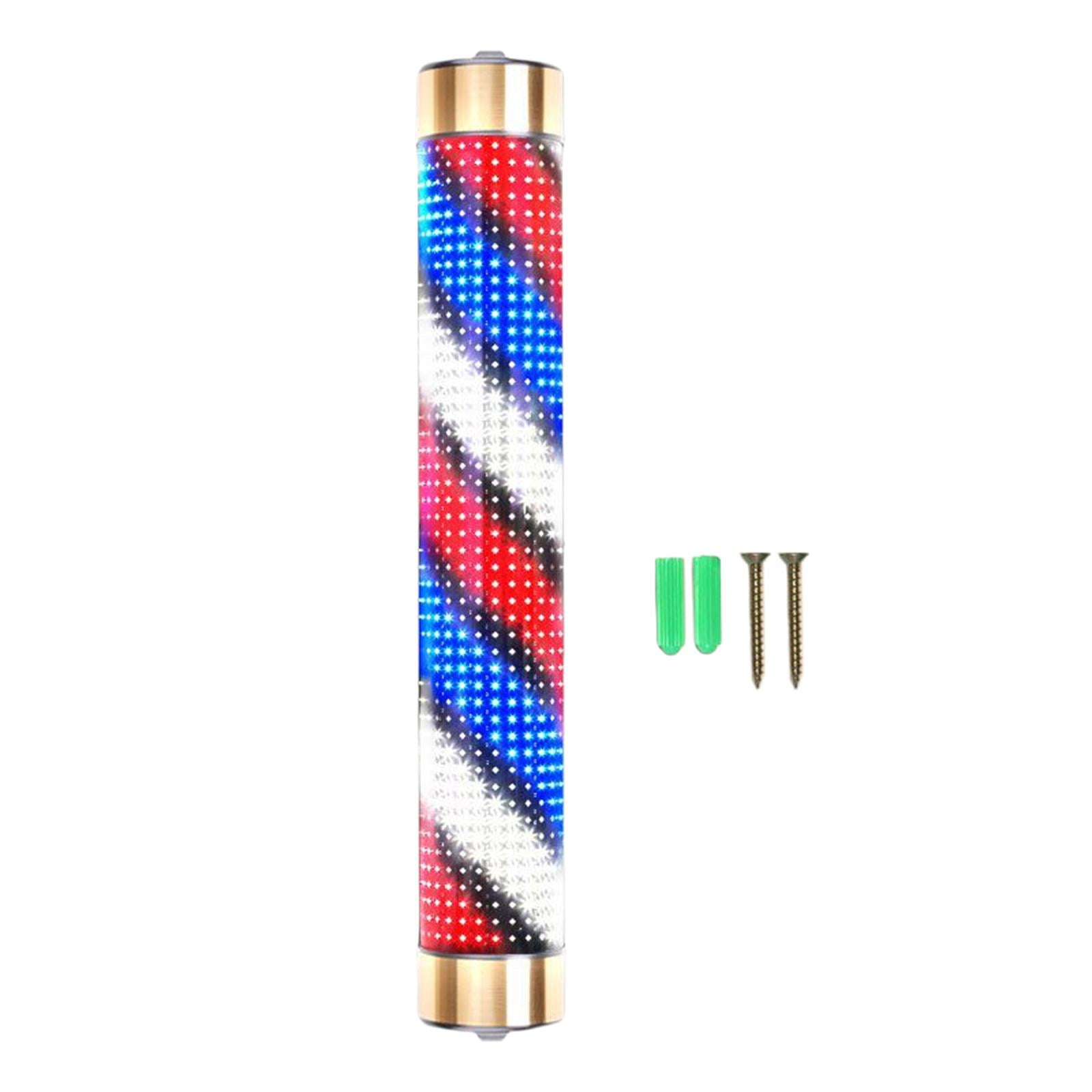 Click here for Bunblic Rainproof Barber Shop Pole Red Blue White... prices