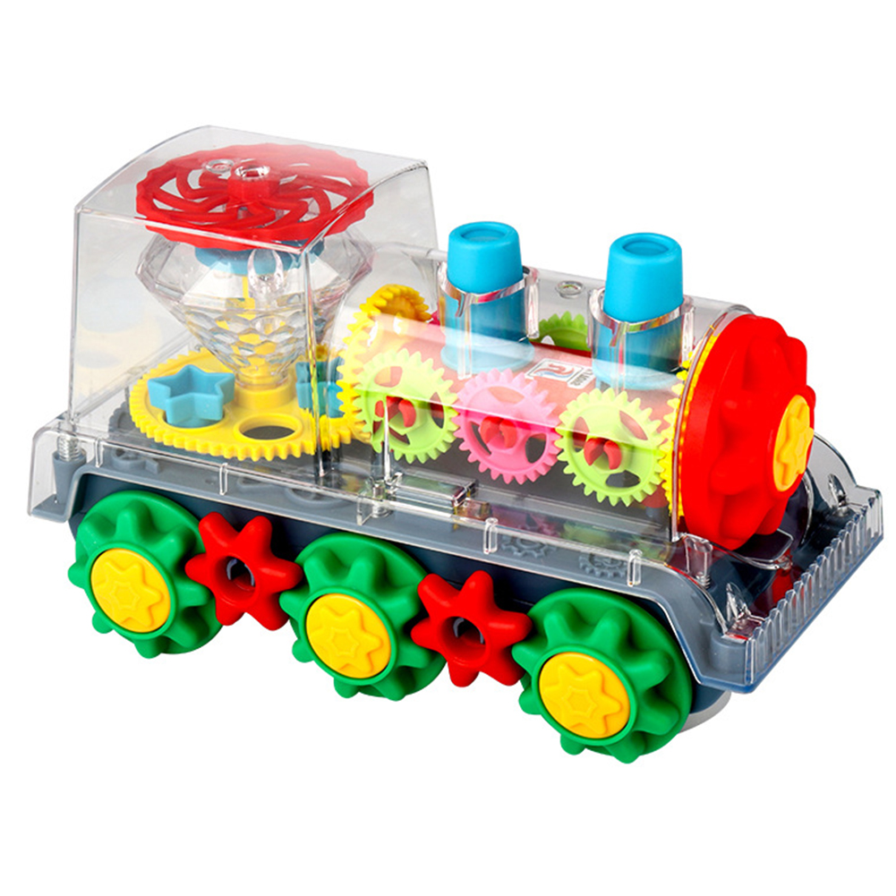 Puzzle Engranaje Tren Juguetes Juguetes de tren Juguete iluminado con ...